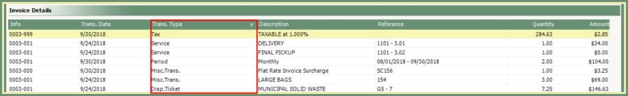 Account Inquiry Overview