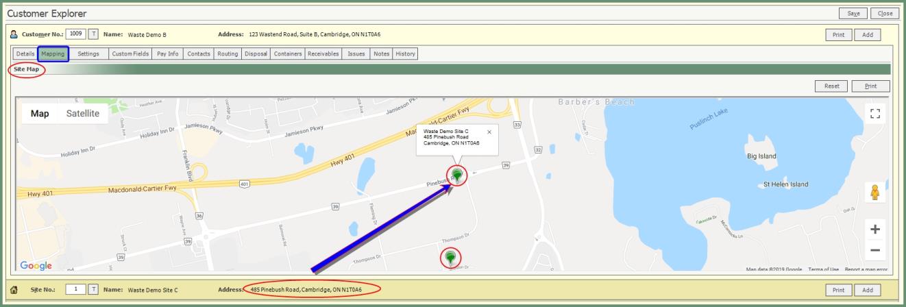 Customer Explorer: Customer Mapping